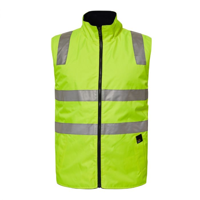 FROST Hi Vis Reversible Fleece Vest With Tape